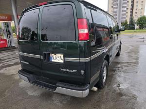 Zaļš Chevrolet Express 2004 Panevēža, ar dzinēja tilpumu 5.30 L un nobraukumu 163 tūkst. km par 10200 €, foto 6 vietnē AUTOMOTO.COM.LV
