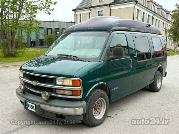 Zaļš Chevrolet Express 1997 Jegeva, ar dzinēja tilpumu 5.70 L un nobraukumu 0 tūkst. km par 5000 €, foto 1 vietnē AUTOMOTO.COM.LV