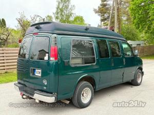 Green Chevrolet Express 1997 in Jogeva, with an engine capacity of 5.70 L and mileage of 0 thousand km for 5000 €, photo 6 on AUTOMOTO.COM.LV