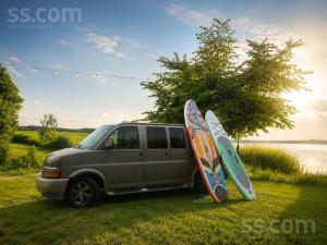 Pelēks Chevrolet Express 2004 Rīga, ar dzinēja tilpumu 4.30 L un nobraukumu 207 tūkst. km par 14500 €, foto  vietnē AUTOMOTO.COM.LV