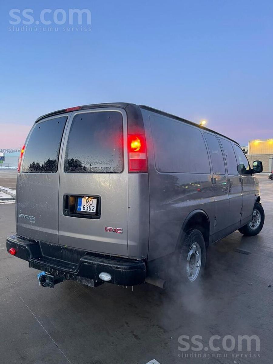 Grey Chevrolet Express 2007 in Riga, with an engine capacity of 5.30 L and mileage of 266 thousand km for 7500 €, photo 6 on AUTOMOTO.COM.LV