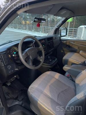 Grey Chevrolet Express 2007 in Riga, with an engine capacity of 5.30 L and mileage of 266 thousand km for 7500 €, photo 11 on AUTOMOTO.COM.LV