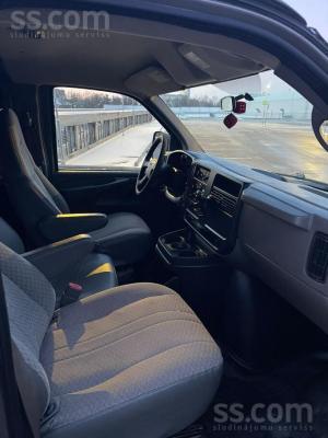 Grey Chevrolet Express 2007 in Riga, with an engine capacity of 5.30 L and mileage of 266 thousand km for 7500 €, photo 21 on AUTOMOTO.COM.LV