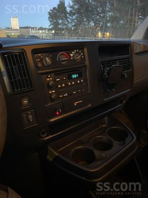 Grey Chevrolet Express 2007 in Riga, with an engine capacity of 5.30 L and mileage of 266 thousand km for 7500 €, photo 25 on AUTOMOTO.COM.LV
