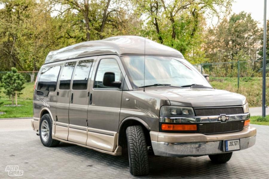 Chevrolet Express 2005 in Klaipeda, with an engine capacity of 5.30 L and mileage of 250 thousand km for 15000 €, photo 4 on AUTOMOTO.COM.LV