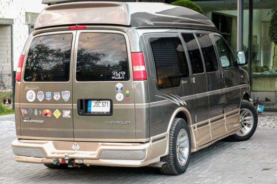 Chevrolet Express 2005 in Klaipeda, with an engine capacity of 5.30 L and mileage of 250 thousand km for 15000 €, photo 5 on AUTOMOTO.COM.LV