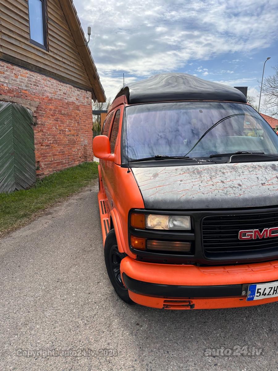 Orange Chevrolet Express 1997 in Tartu, with an engine capacity of 5.70 L and mileage of 248 thousand km for 7000 €, photo 4 on AUTOMOTO.COM.LV