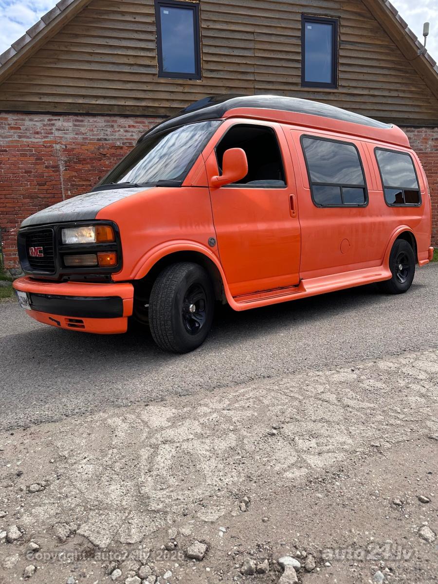 Orange Chevrolet Express 1997 in Tartu, with an engine capacity of 5.70 L and mileage of 248 thousand km for 7000 €, photo 6 on AUTOMOTO.COM.LV