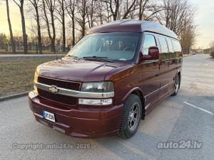 Sarkans Chevrolet Express 2003 Tartu, ar dzinēja tilpumu 5.30 L un nobraukumu 186 tūkst. km par 16300 €, foto 5 vietnē AUTOMOTO.COM.LV