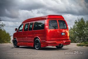 Sarkans Chevrolet Express 2005 Rīga, ar dzinēja tilpumu 5.33 L un nobraukumu 114 tūkst. km par 21000 €, foto 3 vietnē AUTOMOTO.COM.LV