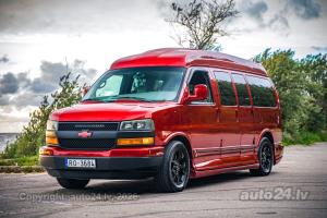 Sarkans Chevrolet Express 2005 Rīga, ar dzinēja tilpumu 5.33 L un nobraukumu 114 tūkst. km par 21000 €, foto 4 vietnē AUTOMOTO.COM.LV