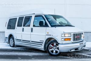 White Chevrolet Express 2002 in Riga, with an engine capacity of 5.70 L and mileage of 119 thousand km for 9990 €, photo 3 on AUTOMOTO.COM.LV