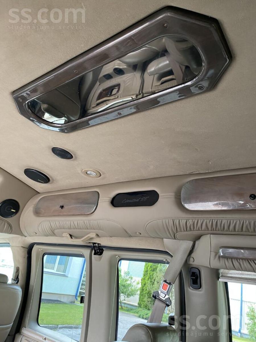 Balts Chevrolet Express 2003 Cēsis, ar dzinēja tilpumu 5.30 L un nobraukumu 158 tūkst. km par 19000 €, foto 12 vietnē AUTOMOTO.COM.LV