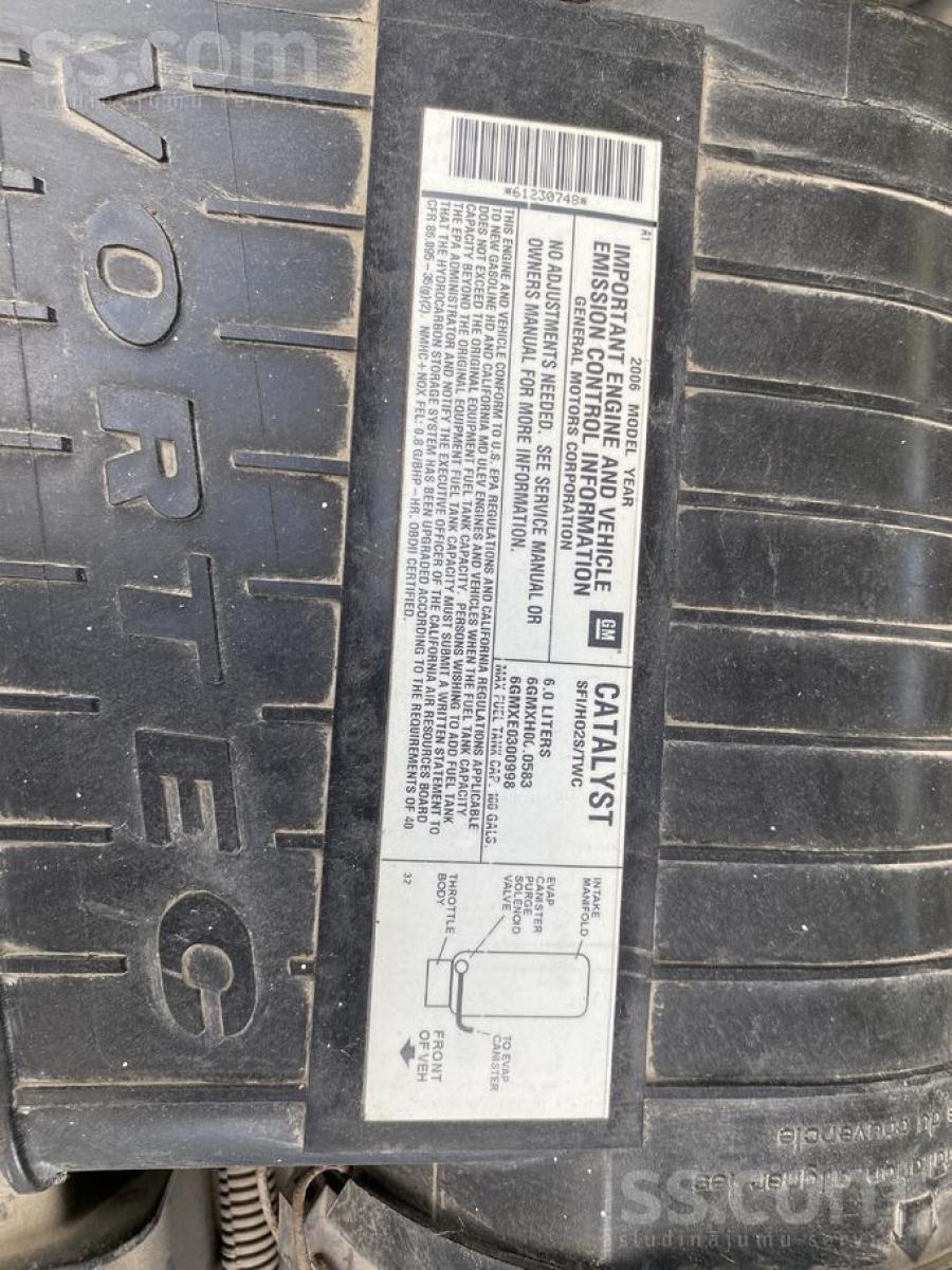 Balts Chevrolet Express 2003 Cēsis, ar dzinēja tilpumu 5.30 L un nobraukumu 158 tūkst. km par 19000 €, foto 16 vietnē AUTOMOTO.COM.LV