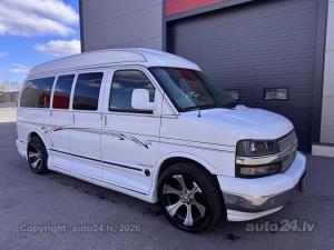 White Chevrolet Express 2007 in Tartu, with an engine capacity of 5.30 L and mileage of 124 thousand km for 18800 €, photo  on AUTOMOTO.COM.LV