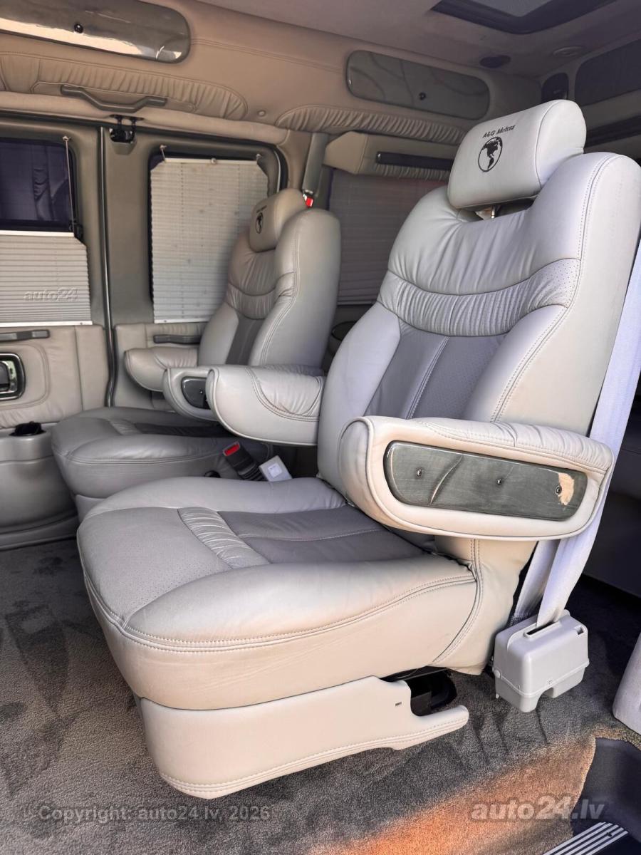 White Chevrolet Express 2007 in Tartu, with an engine capacity of 5.30 L and mileage of 124 thousand km for 18800 €, photo 17 on AUTOMOTO.COM.LV