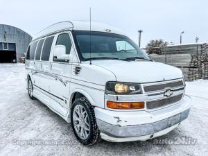 White Chevrolet Express 2008 in Valga, with an engine capacity of 5.30 L and mileage of 238 thousand km for 14900 €, photo 3 on AUTOMOTO.COM.LV