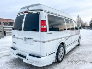 White Chevrolet Express 2008 in Valga, with an engine capacity of 5.30 L and mileage of 238 thousand km for 14900 €, photo 4 on AUTOMOTO.COM.LV