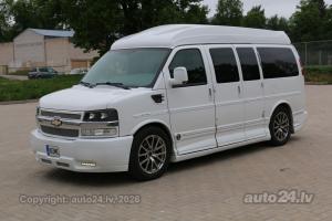 Balts Chevrolet Express 2012 Tartu, ar dzinēja tilpumu 5.30 L un nobraukumu 236 tūkst. km par 24999 €, foto  vietnē AUTOMOTO.COM.LV