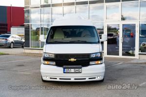 White Chevrolet Express 2014 in Tallinn, with an engine capacity of 5.30 L and mileage of 135 thousand km for 35900 €, photo 3 on AUTOMOTO.COM.LV
