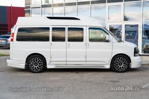 White Chevrolet Express 2014 in Tallinn, with an engine capacity of 5.30 L and mileage of 135 thousand km for 35900 €, photo 5 on AUTOMOTO.COM.LV