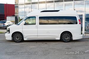 White Chevrolet Express 2014 in Tallinn, with an engine capacity of 5.30 L and mileage of 135 thousand km for 35900 €, photo 6 on AUTOMOTO.COM.LV