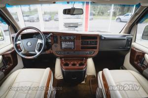 White Chevrolet Express 2014 in Tallinn, with an engine capacity of 5.30 L and mileage of 135 thousand km for 35900 €, photo 13 on AUTOMOTO.COM.LV