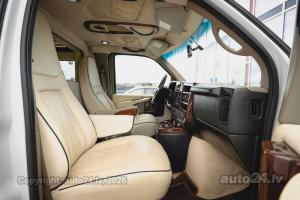 White Chevrolet Express 2014 in Tallinn, with an engine capacity of 5.30 L and mileage of 135 thousand km for 35900 €, photo 22 on AUTOMOTO.COM.LV