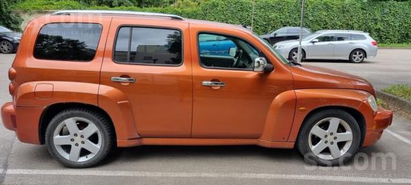Orange Chevrolet HHR 2006 in Riga, with an engine capacity of 2.40 L and mileage of 340 thousand km for 1950 €, photo 2 on AUTOMOTO.COM.LV