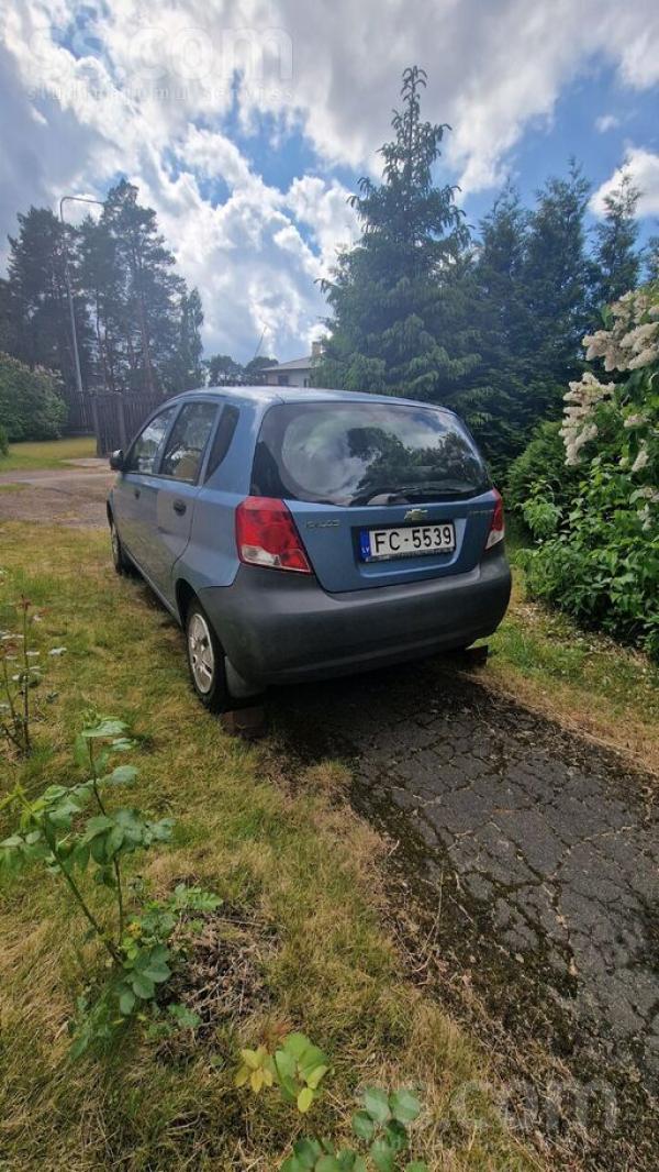 Zils Chevrolet Kalos 2004 Rīga, ar dzinēja tilpumu 1.20 L un nobraukumu 103 tūkst. km par 900 €, foto 2 vietnē AUTOMOTO.COM.LV
