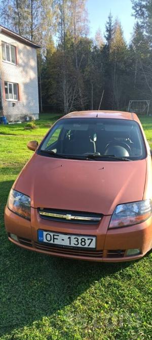 Chevrolet Kalos 2006 Valmiera vietnē Oranžs Chevrolet Kalos 2006 Valmiera, ar dzinēja tilpumu 1.40 L un nobraukumu 197 tūkst. km par 1500 €, foto 1 vietnē AUTOMOTO.COM.LV