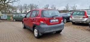 Sarkans Chevrolet Kalos 2004 Valmiera, ar dzinēja tilpumu 1.20 L un nobraukumu 220 tūkst. km par 780 €, foto 5 vietnē AUTOMOTO.COM.LV