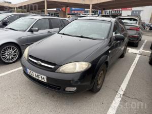 Черный Шевроле Лачетти 2006 в Рига, объемом двигателя 1.60 л и пробегом 0 тыс. км за 390 €, фото  на AUTOMOTO.COM.LV