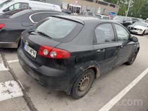Черный Шевроле Лачетти 2006 в Рига, объемом двигателя 1.60 л и пробегом 0 тыс. км за 390 €, фото 3 на AUTOMOTO.COM.LV