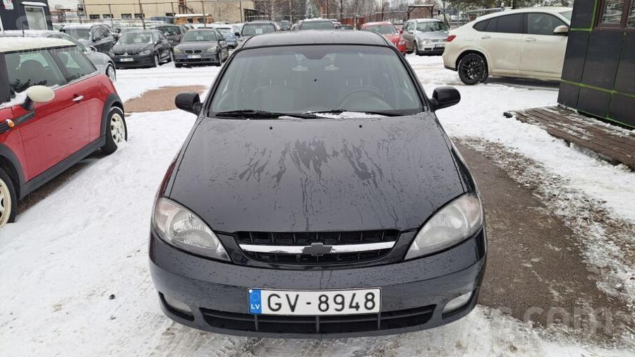 Black Chevrolet Lacetti 2007 in Riga, with an engine capacity of 2.00 L and mileage of 169 thousand km for 2950 €, photo 5 on AUTOMOTO.COM.LV