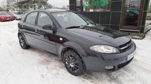 Black Chevrolet Lacetti 2007 in Riga, with an engine capacity of 2.00 L and mileage of 169 thousand km for 2950 €, photo 4 on AUTOMOTO.COM.LV