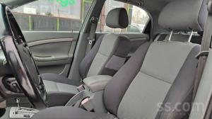 Black Chevrolet Lacetti 2007 in Riga, with an engine capacity of 2.00 L and mileage of 169 thousand km for 2950 €, photo 17 on AUTOMOTO.COM.LV