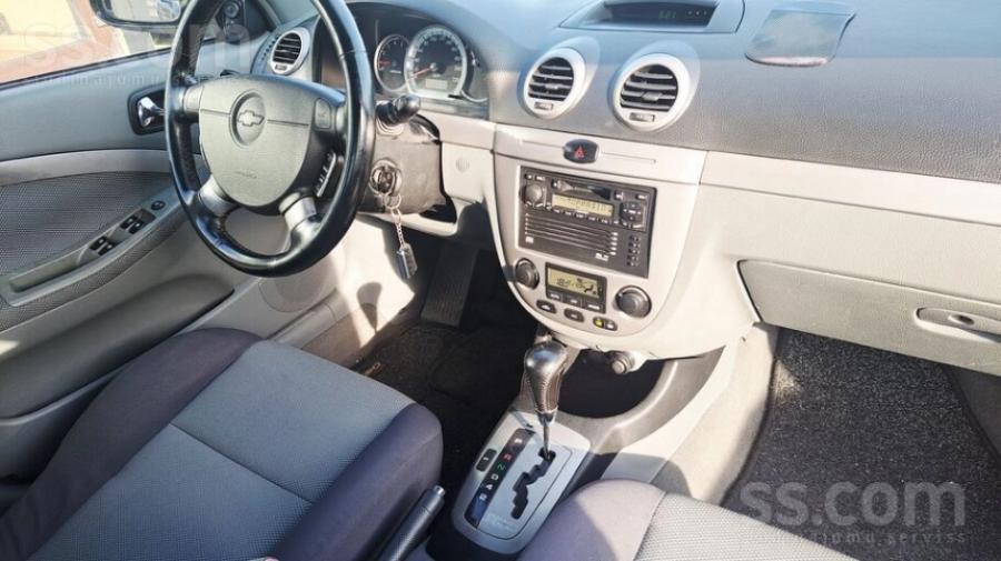 Melns Chevrolet Lacetti 2007 Rīga, ar dzinēja tilpumu 2.00 L un nobraukumu 169 tūkst. km par 2790 €, foto 11 vietnē AUTOMOTO.COM.LV