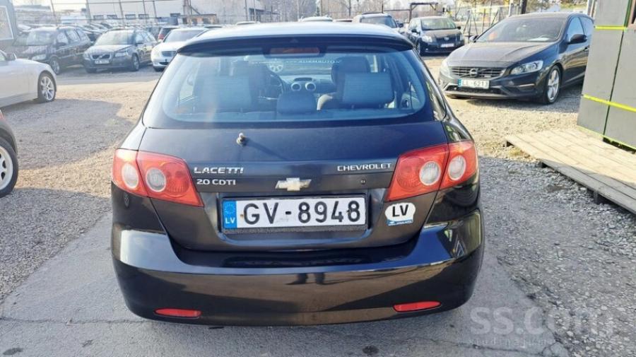 Melns Chevrolet Lacetti 2007 Rīga, ar dzinēja tilpumu 2.00 L un nobraukumu 169 tūkst. km par 2790 €, foto 12 vietnē AUTOMOTO.COM.LV