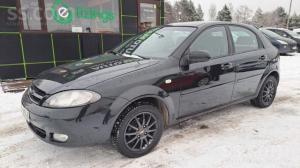 Black Chevrolet Lacetti 2007 in Riga, with an engine capacity of 2.00 L and mileage of 169 thousand km for 2950 €, photo  on AUTOMOTO.COM.LV
