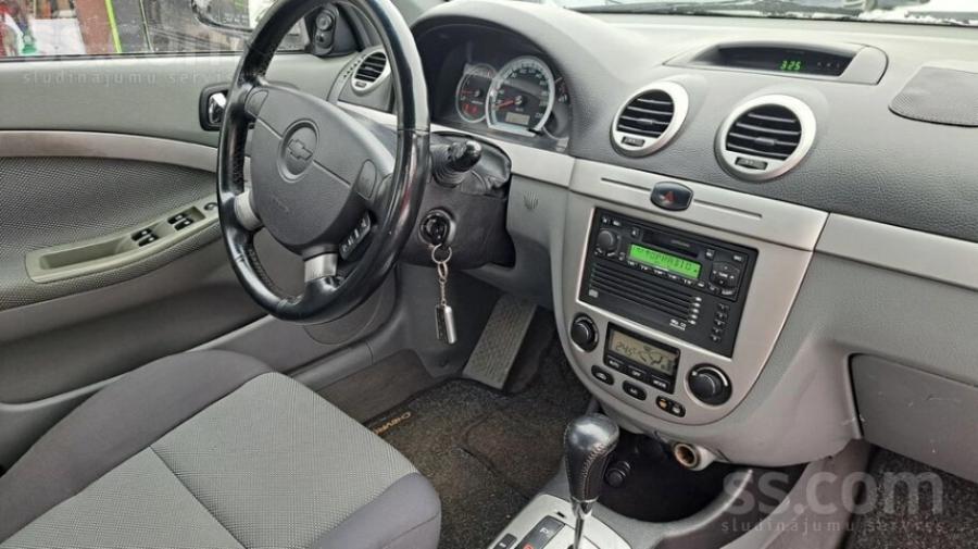Melns Chevrolet Lacetti 2007 Rīga, ar dzinēja tilpumu 2.00 L un nobraukumu 169 tūkst. km par 2950 €, foto 14 vietnē AUTOMOTO.COM.LV