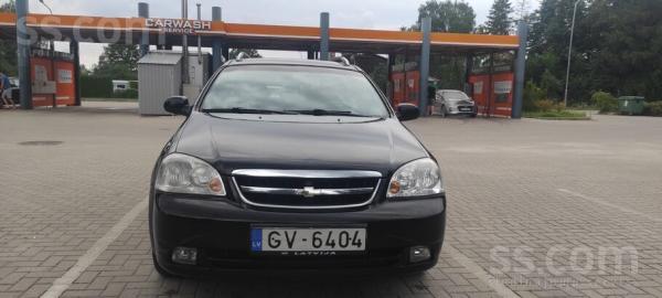 Black Chevrolet Lacetti 2007 in Jelgava, with an engine capacity of 2.00 L and mileage of 168 thousand km for 1500 €, photo 8 on AUTOMOTO.COM.LV