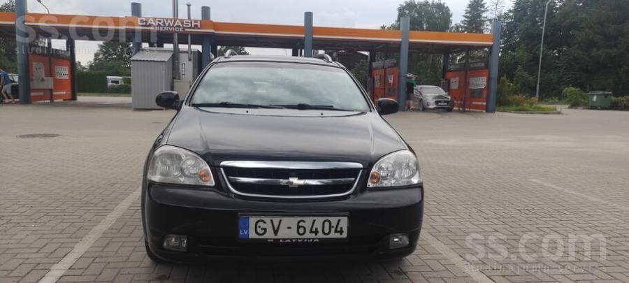 Black Chevrolet Lacetti 2007 in Jelgava, with an engine capacity of 2.00 L and mileage of 168 thousand km for 1500 €, photo 9 on AUTOMOTO.COM.LV