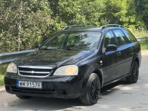 Black Chevrolet Lacetti 2008 in Vilnius, with an engine capacity of 1.60 L and mileage of 250 thousand km for 950 €, photo  on AUTOMOTO.COM.LV