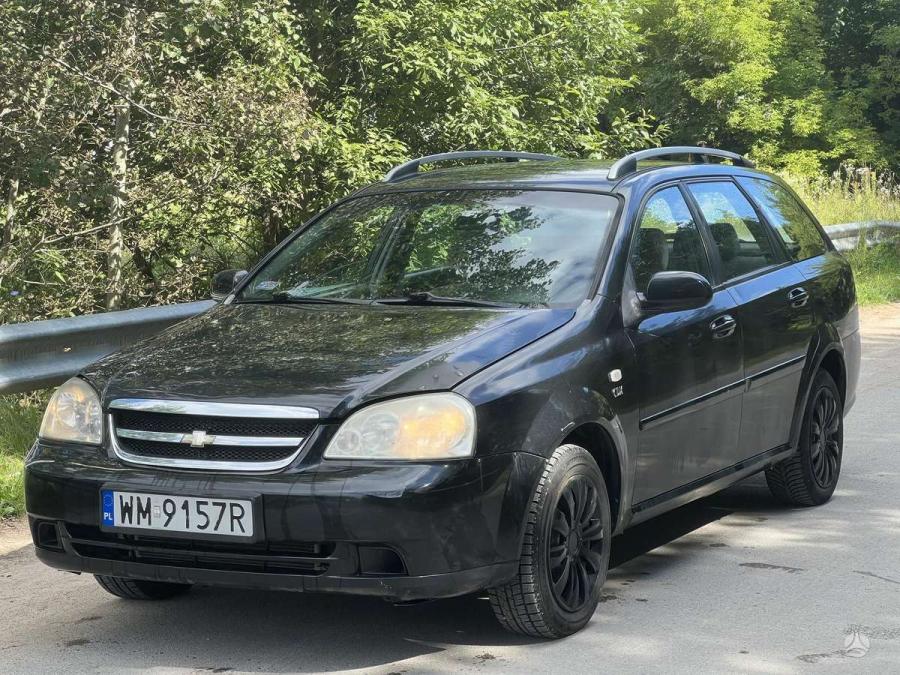 Melns Chevrolet Lacetti 2008 Viļņa, ar dzinēja tilpumu 1.60 L un nobraukumu 250 tūkst. km par 650 €, foto 1 vietnē AUTOMOTO.COM.LV