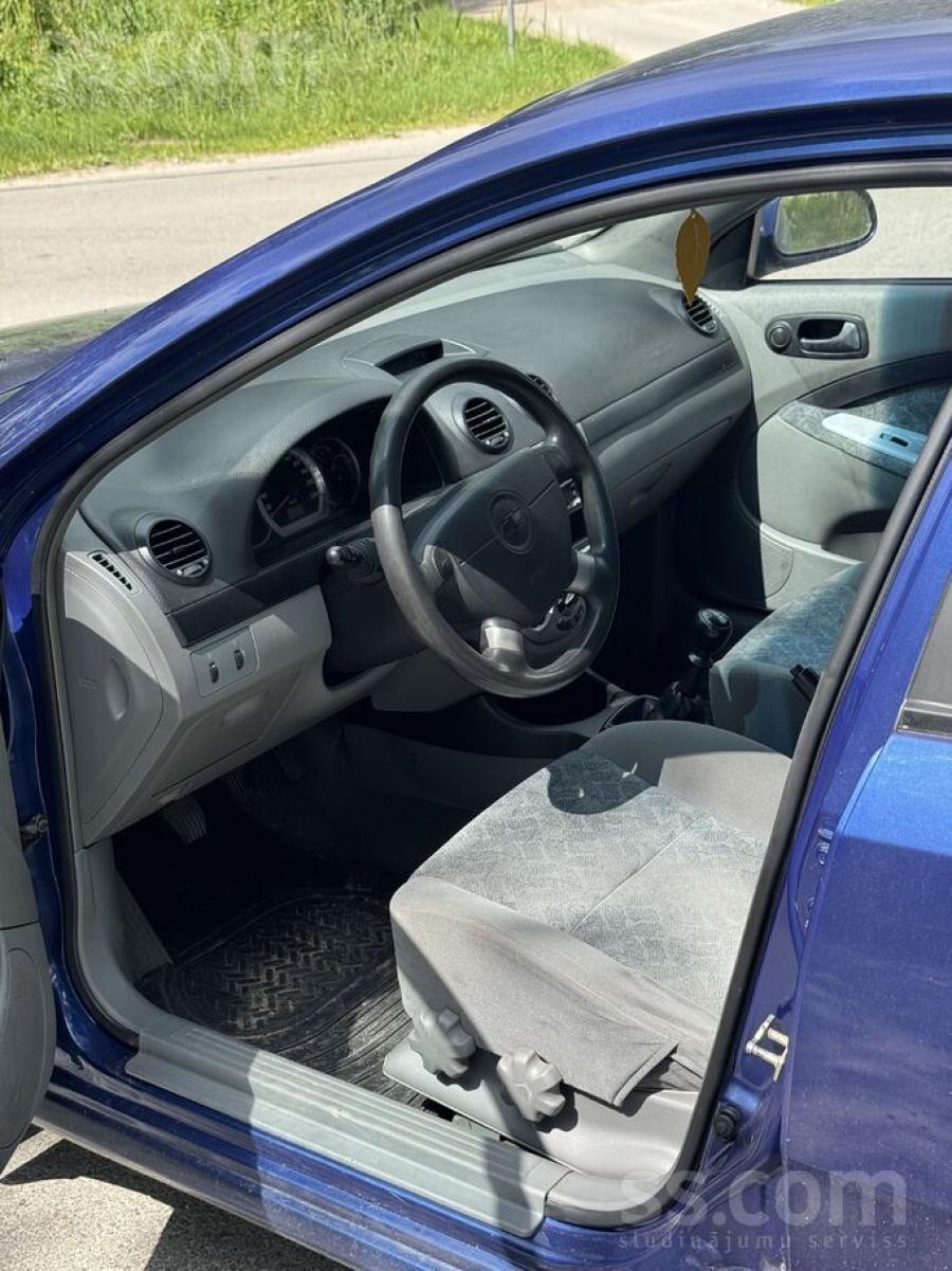 Blue Chevrolet Lacetti 2005 in Jelgava, with an engine capacity of 1.40 L and mileage of 306 thousand km for 1025 €, photo 7 on AUTOMOTO.COM.LV