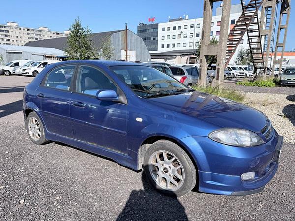 Blue Chevrolet Lacetti 2008 in Tallinn, with an engine capacity of 1.60 L and mileage of 145 thousand km for 599 €, photo 1 on AUTOMOTO.COM.LV