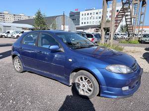 Zils Chevrolet Lacetti 2008 Tallina, ar dzinēja tilpumu 1.60 L un nobraukumu 145 tūkst. km par 599 €, foto  vietnē AUTOMOTO.COM.LV