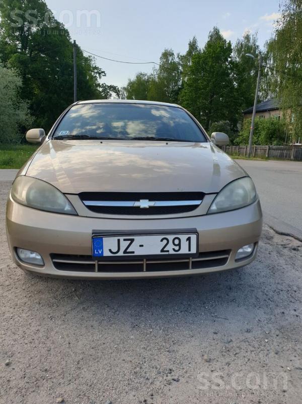 Chevrolet Lacetti 2005 in Riga, with an engine capacity of 1.60 L and mileage of 245 thousand km for 475 €, photo 1 on AUTOMOTO.COM.LV