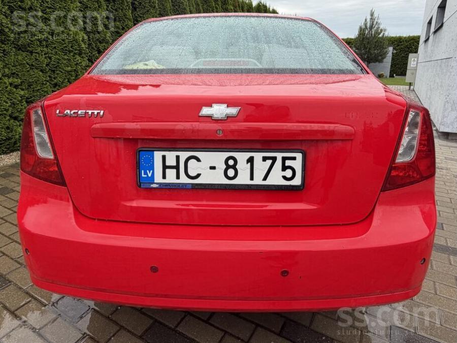 Sarkans Chevrolet Lacetti 2008 Rīga, ar dzinēja tilpumu 1.60 L un nobraukumu 175 tūkst. km par 2490 €, foto 5 vietnē AUTOMOTO.COM.LV